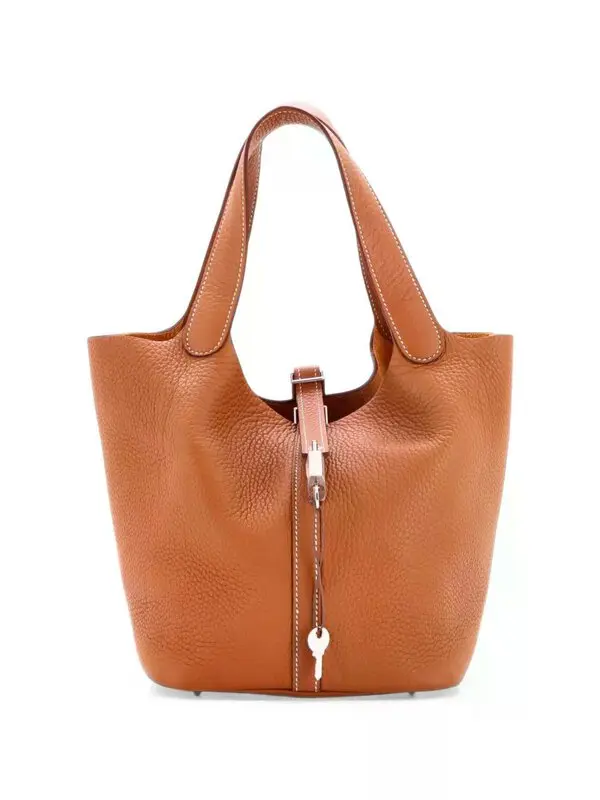 Hermès Picotin Lock Bag Clemence Mm Bucket Bag