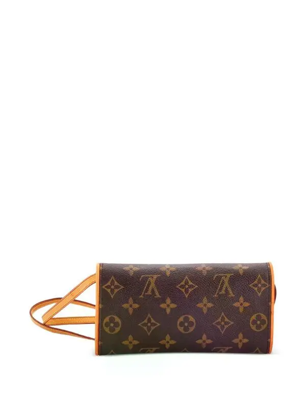 LOUIS VUITTON Twin Handbag Monogram Canvas Pm Crossbody Bag