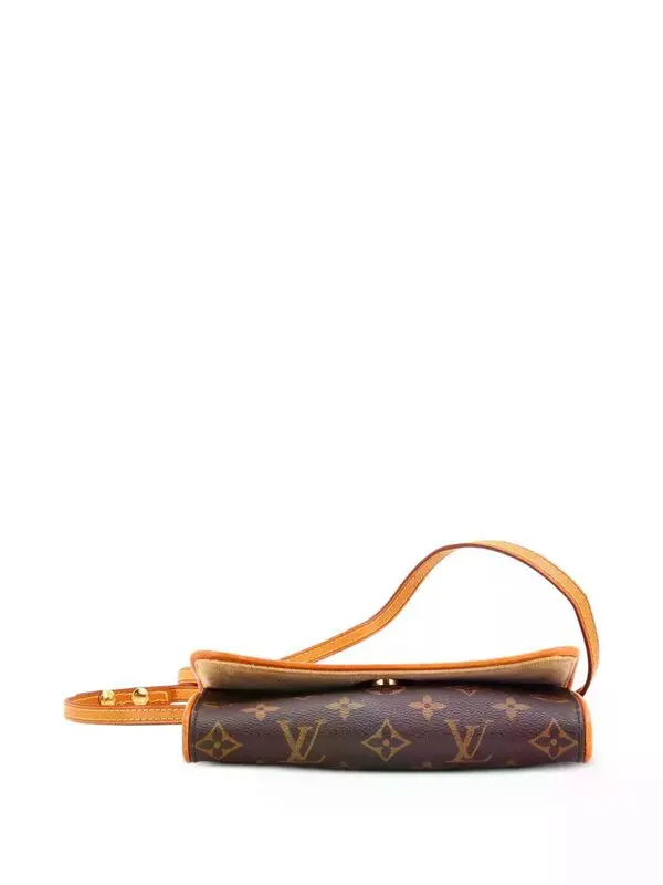 LOUIS VUITTON Twin Handbag Monogram Canvas Pm Crossbody Bag