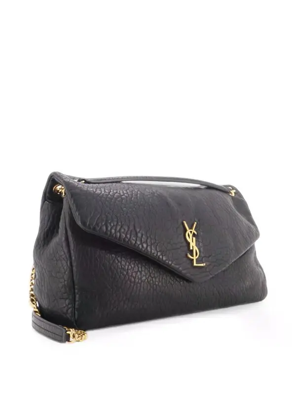 Saint Laurent Calypso Flap Bag Leather Large Crossbody Bag