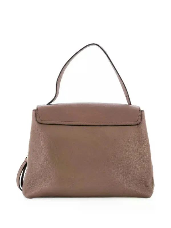 Burberry Camberley Top Handle Bag Leather Medium Satchel