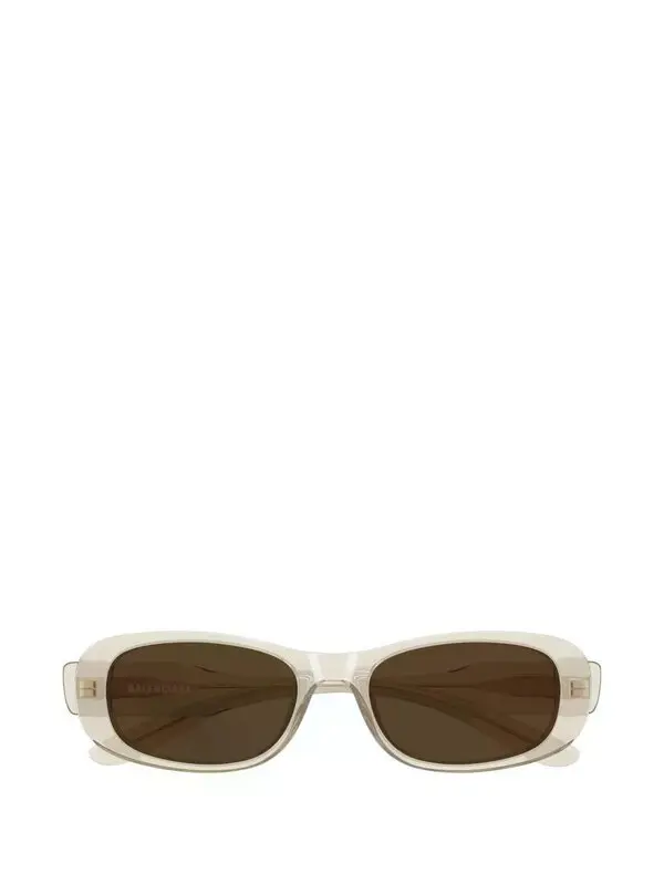 Balenciaga Bb Logo Rectangle-frame Sunglasses