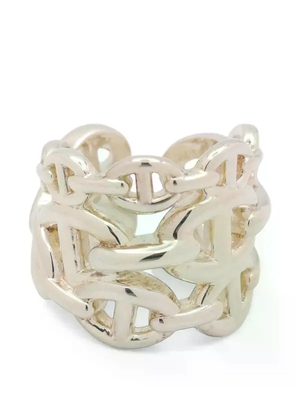 Hermès 2020s Gm Enchaînée Ring - Silver