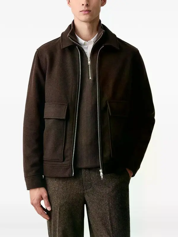 LINDBERGH Zip-up Flap-pocket Jacket