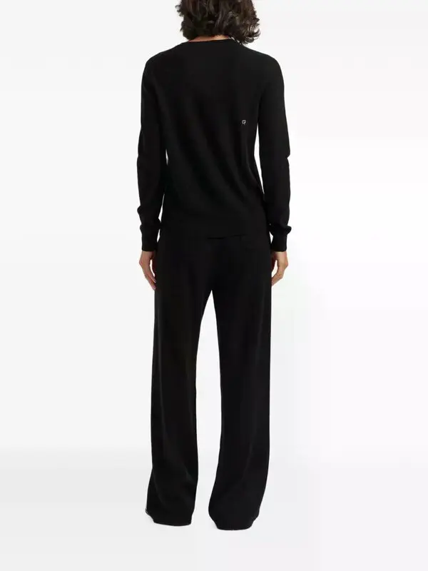 Chinti & Parker Star Tree Sweater - Black