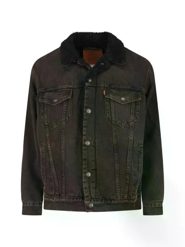 LEVI'S Sherpa-collar Denim Jacket