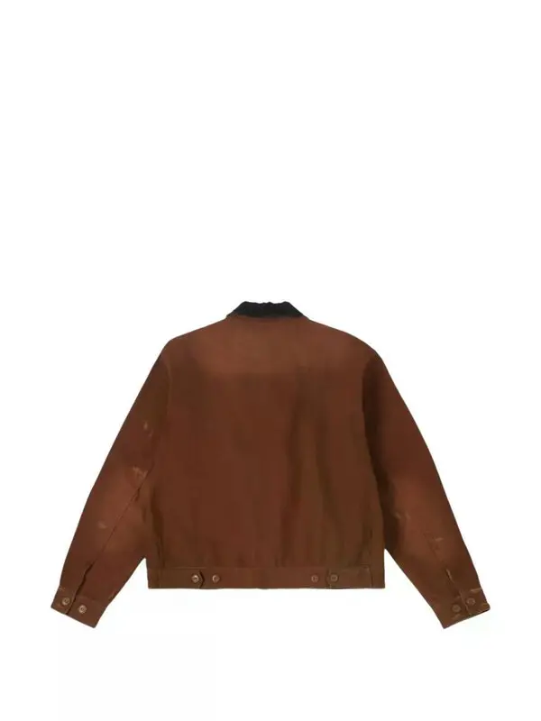 BLDG4 Worker Distressed Pin-embellished Jacket