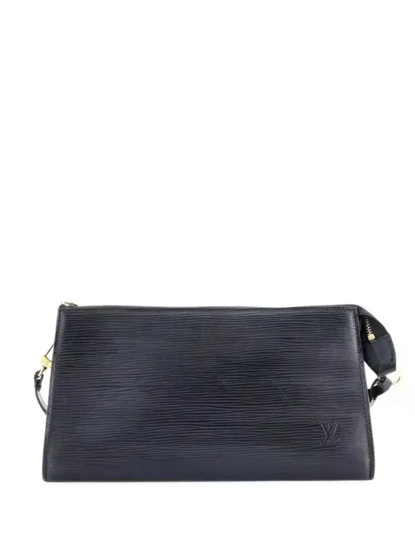 LOUIS VUITTON Pochette Accessoires Epi Leather Clutch Bag