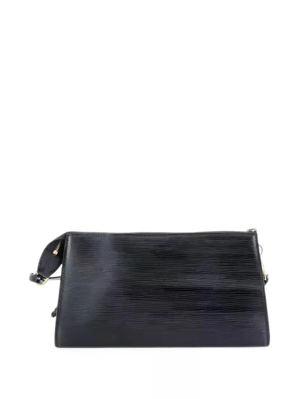 LOUIS VUITTON Pochette Accessoires Epi Leather Clutch Bag