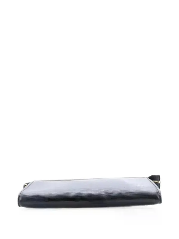 LOUIS VUITTON Pochette Accessoires Epi Leather Clutch Bag
