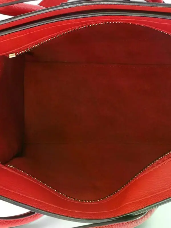 Celine Luggage Bag Grainy Leather Nano Crossbody Bag