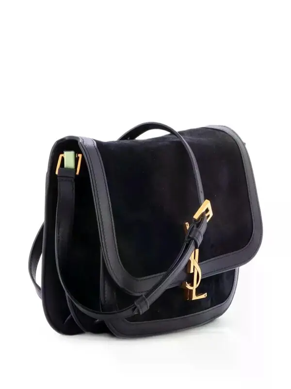 Saint Laurent Solferino Bag Suede Medium Shoulder Bag