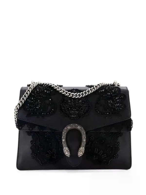 Gucci Dionysus Bag Embellished Leather Medium Shoulder Bag
