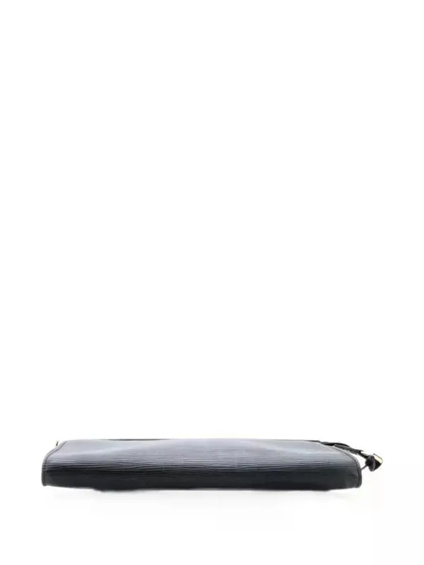 LOUIS VUITTON Pochette Accessoires Epi Leather Clutch Bag