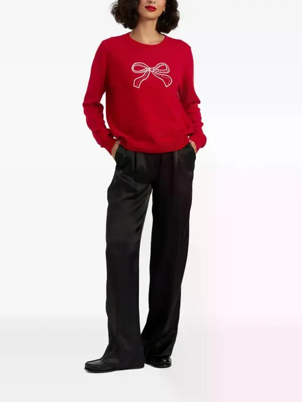 Chinti & Parker Bow-detail Sweater