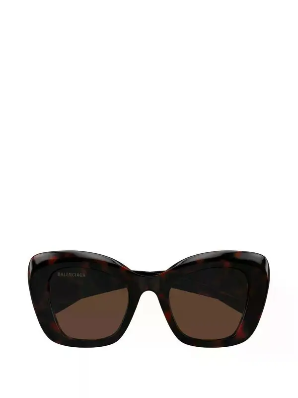 Balenciaga Diva Tortoiseshell-effect Cat-eye Sunglasses - Brown