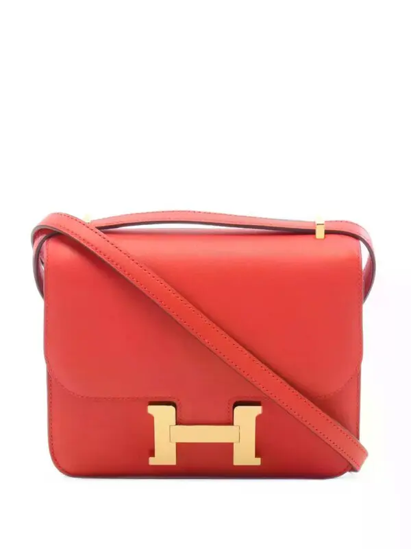 Hermès 2017 Mini 3 Constance Shoulder Bag - Red