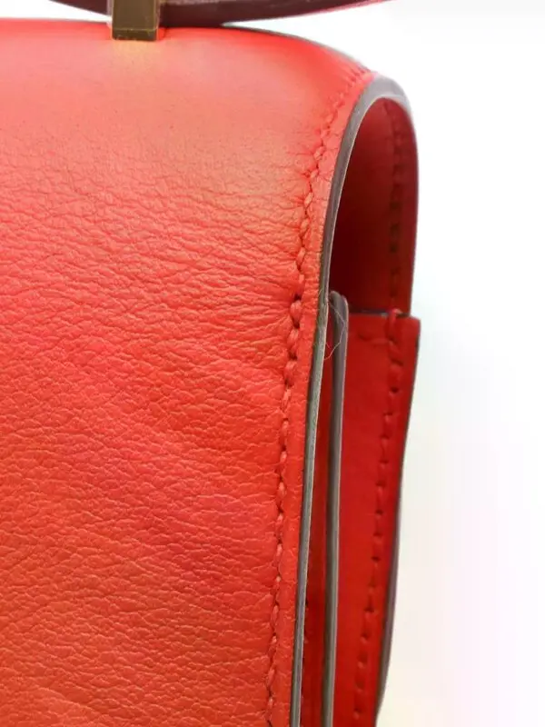 Hermès 2017 Mini 3 Constance Shoulder Bag - Red