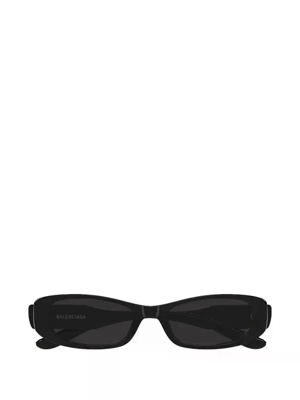 Balenciaga Bb Logo-plaque Rectangle-frame Sunglasses