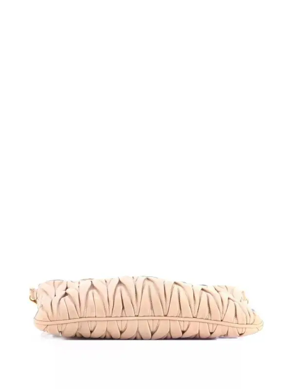 Miu Miu Flap Matelasse Leather Small Crossbody Bag