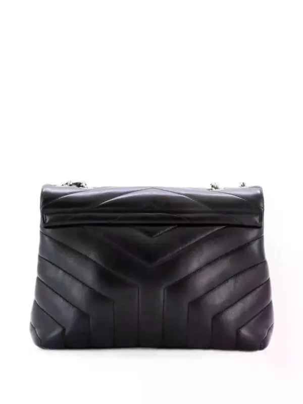 Saint Laurent Loulou Matelasse Chevron Leather Small Shoulder Bag