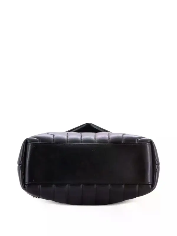 Saint Laurent Loulou Matelasse Chevron Leather Small Shoulder Bag
