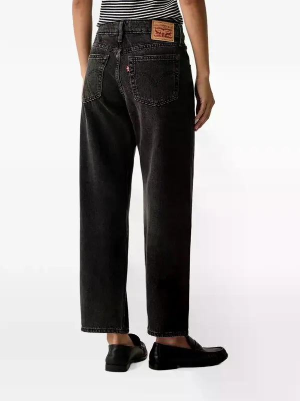 LEVI'S Faded-effect Straight-leg Jeans