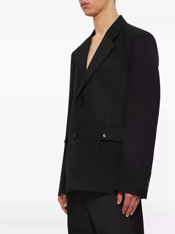WOOYOUNGMI Single-breasted Wool Blazer