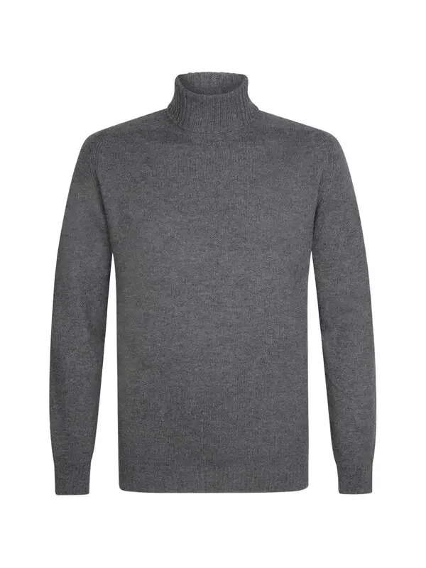 PROFUOMO Roll-neck Knitted Sweater