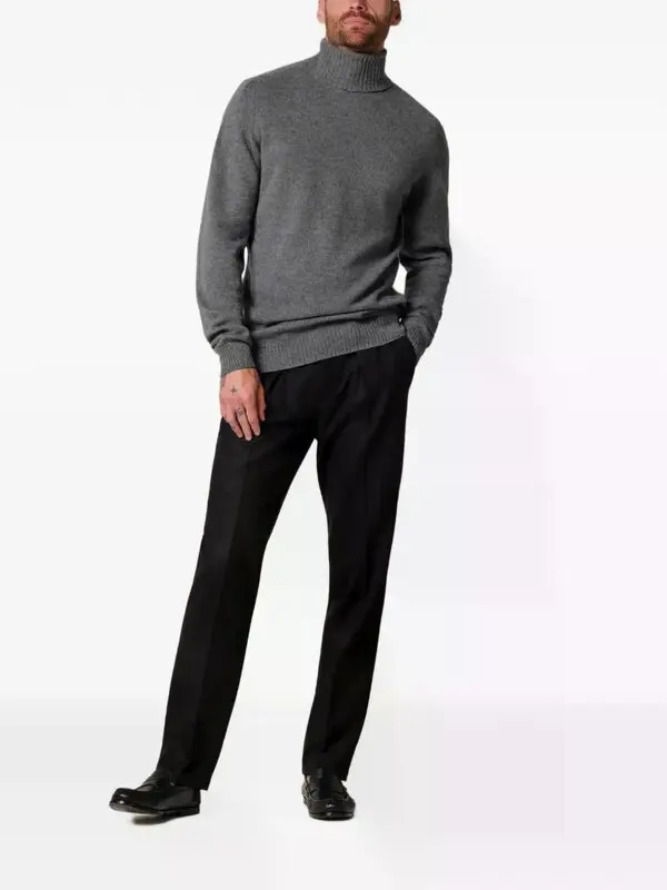 PROFUOMO Roll-neck Knitted Sweater