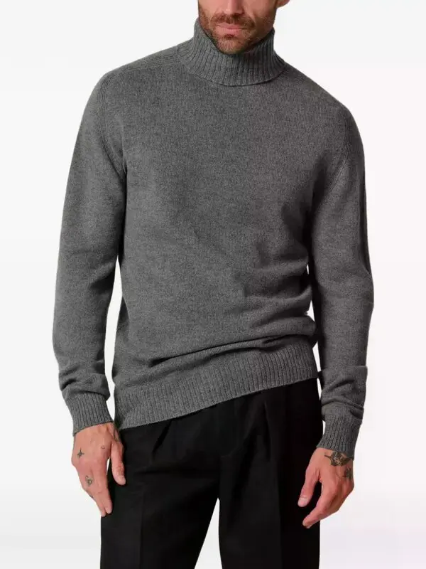 PROFUOMO Roll-neck Knitted Sweater