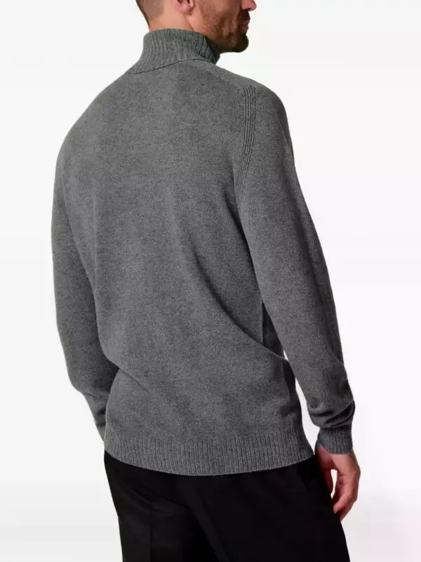 PROFUOMO Roll-neck Knitted Sweater