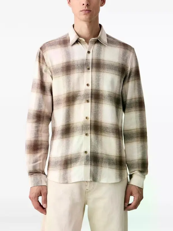 LINDBERGH Check-pattern Long-sleeve Shirt