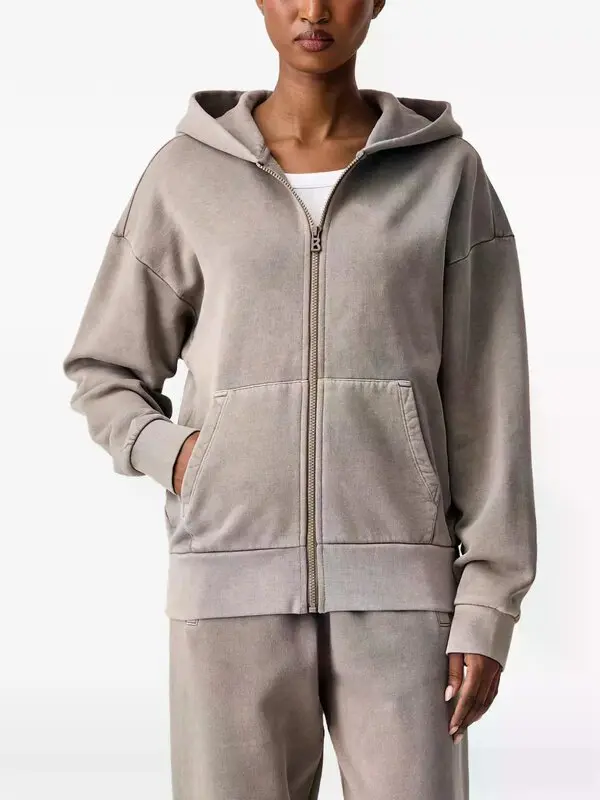 Bogner Ilona Logo-patch Zip-up Hoodie