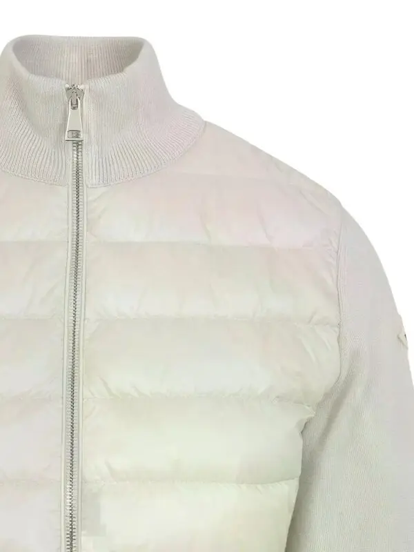Moncler Quilted-panel Puffer Jacket