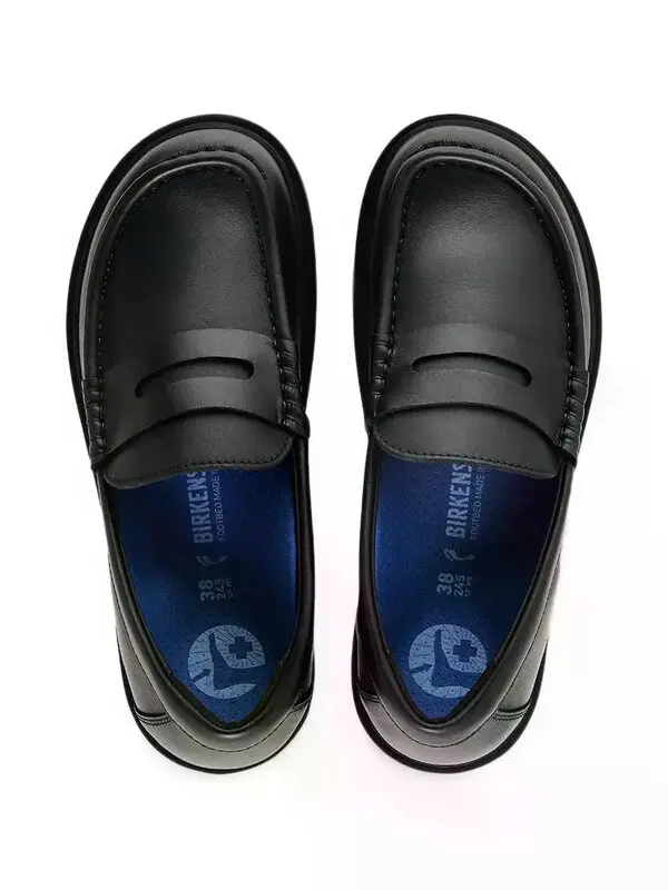 BIRKENSTOCK Highwood Chunky-sole Leather Loafers