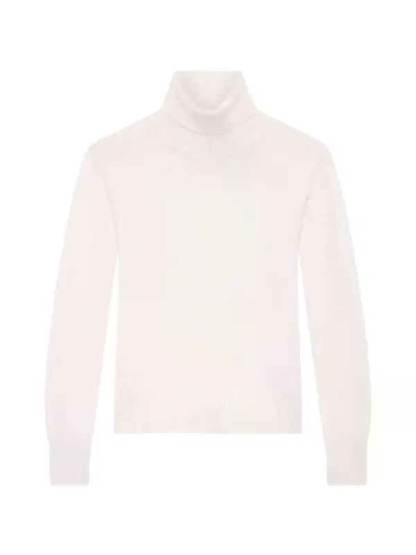 LARDINI Ribbed-knit Turtleneck Sweater