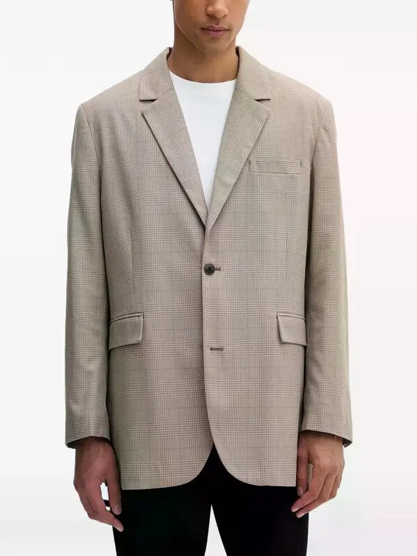 LES DEUX James Checked Blazer