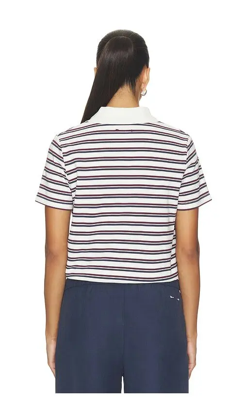 The Upside Sophie Cropped Polo Shirt In . Also