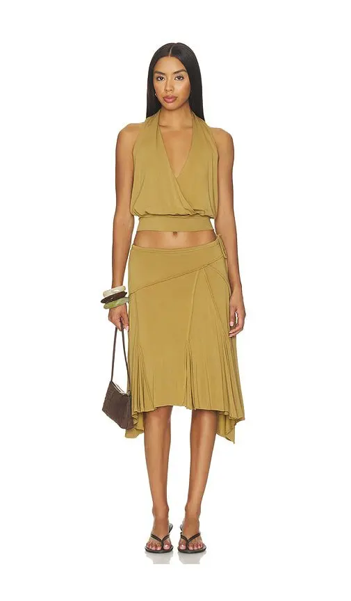 With Jéan Sharni Top In . Also - Olive
