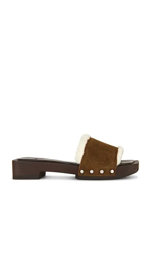 Vince Barbara Shearling Clog In . Also