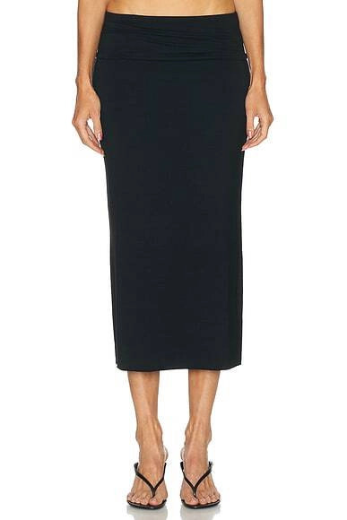 Eterne Elsa Soft Jersey Midi Skirt