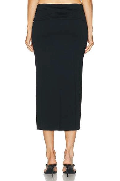 Eterne Elsa Soft Jersey Midi Skirt