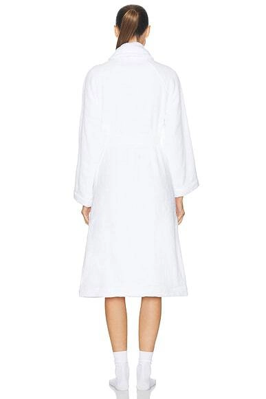 PARACHUTE Classic Plush Robe - White