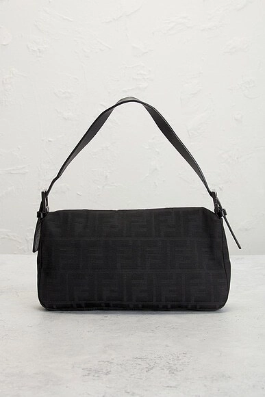 Fendi Zucca Baguette Shoulder Bag