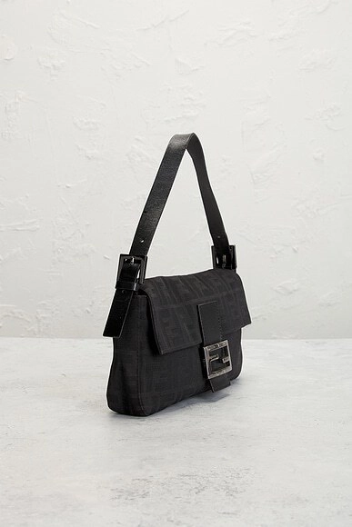Fendi Zucca Baguette Shoulder Bag