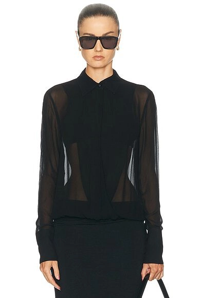 Eterne Vivi Viscose Georgette Blouse