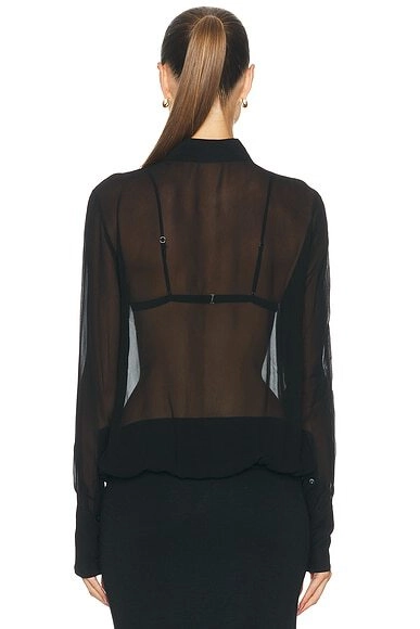 Eterne Vivi Viscose Georgette Blouse