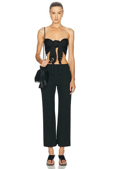 BODE Sequin Pony Scarf Top