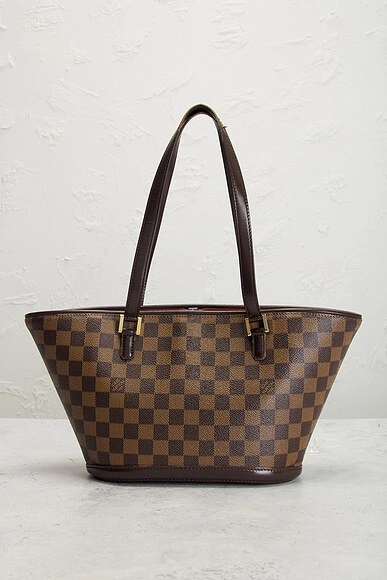 LOUIS VUITTON Damier Ebene Manosque Pm Tote Bag